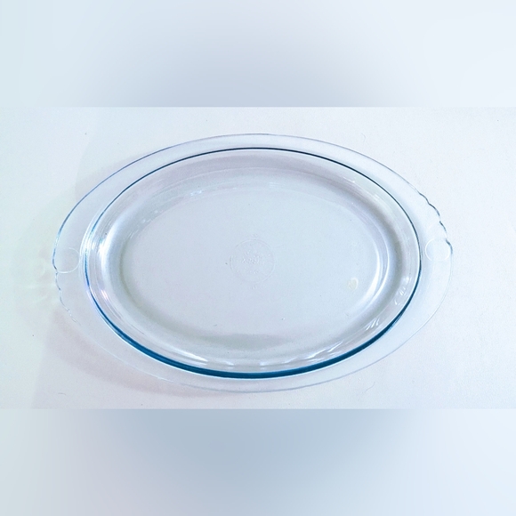 Pyrex | Dining | Vintage Blue Pyrex Glass Serving Tray Platter | Poshmark